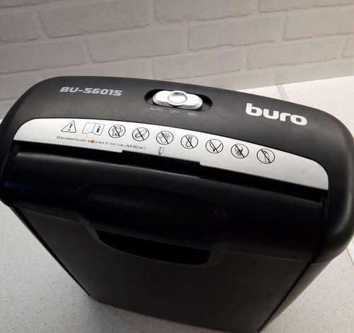 Уничтожитель бумаг buro Home BU-S601S