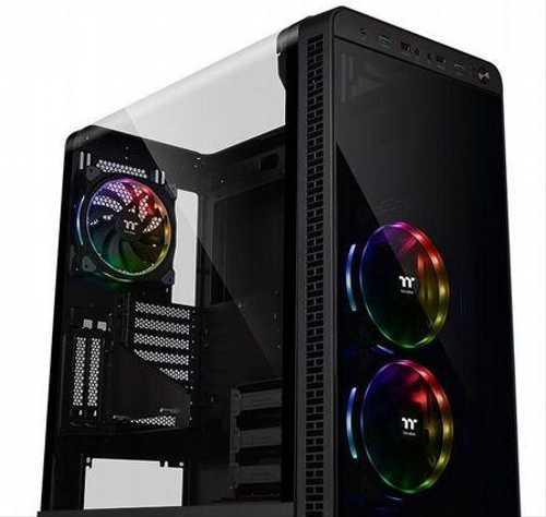 Корпус Miditower Thermaltake view 37 Black Glossy