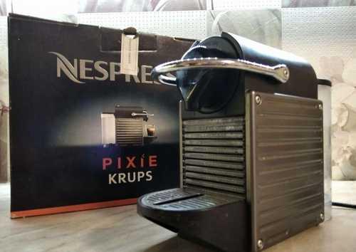 Кофемашина Nespresso pixie krups
