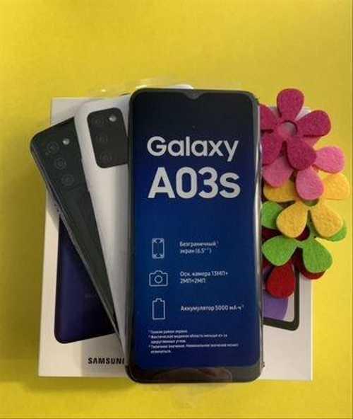 Samsung Galaxy A03S 3/32gb White новый