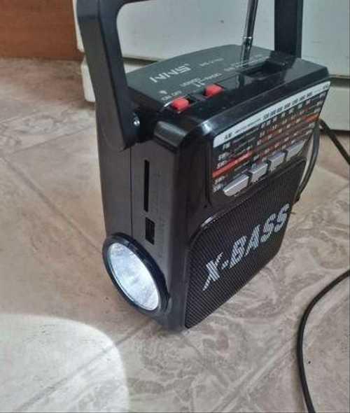 Радиоприёмник NNS - 218u, USB, фонарик