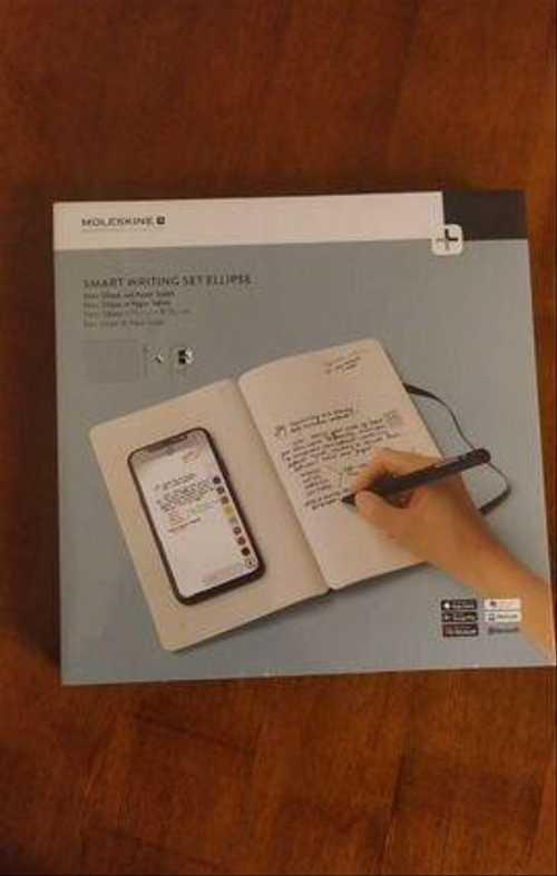 Moleskine Smart Writing Set (умная ручка + блокнот