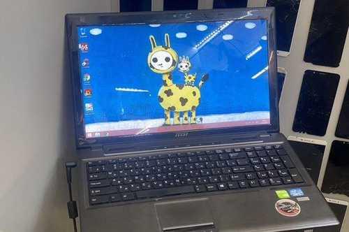 Игровой ноутбук Msi cx61 0OC i3 8gb 250гб nvidia 7