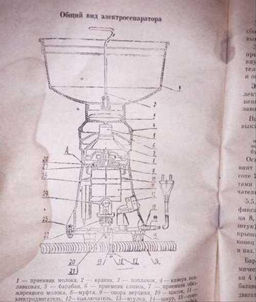 Сепаратор для молока