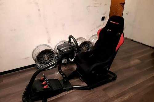 Гоночный симулятор Vision Racer + руль Logitech G2