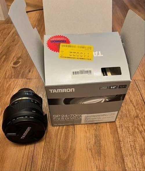 Объектив Tamron SP 24-70mm F2.8 Di VC USD