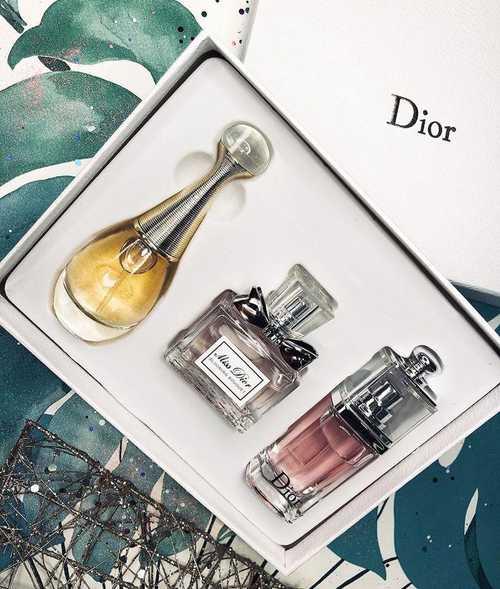 Подарочный набор парфюмерии Dior