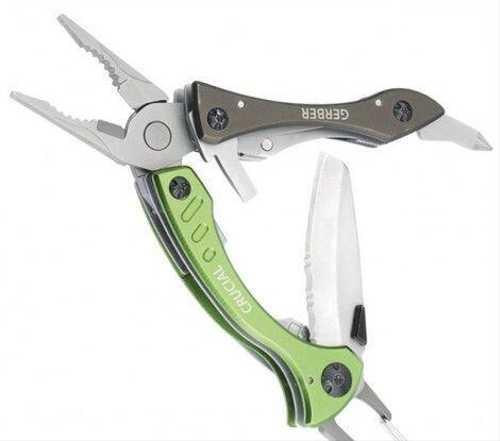 Мультитул Gerber Outdoor Crucial Tool, зеленый