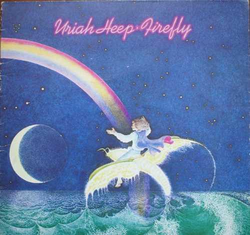 Uriah heep Firefly 1977 UK 1st виниловая пластинка