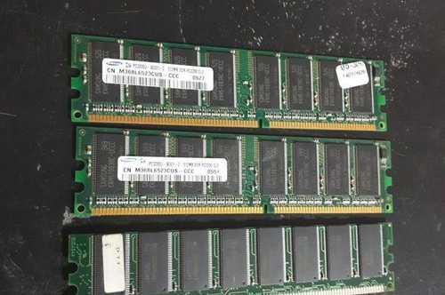 Оперативная память samsung DDR 512Mb PC3200