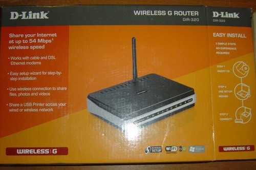 D-Link Wi-Fi роутер DIR-320