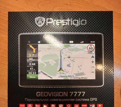 Планшет с навигатором prestigio geovision 7777