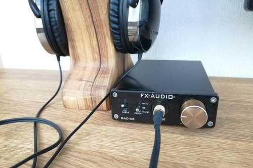 Цап/усилитель для наушников fx-audio dac-x6