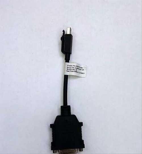Переходник mini DisplayPort - DVI-D (PNY)