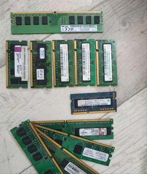 Оперативная память dimm, so-dimm ddr2, ddr3, ddr4