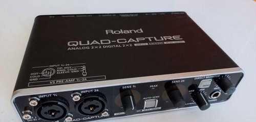 Звуковая карта USB Roland Quad Capture