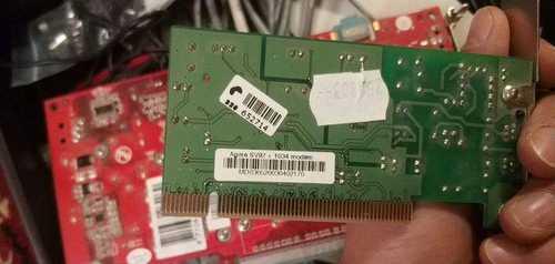 Сетевая карта agerе sv92+ 1034 pci