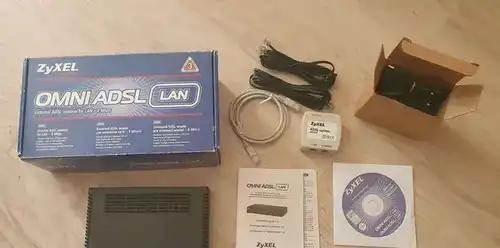 Модем zyxel omni adsl LAN