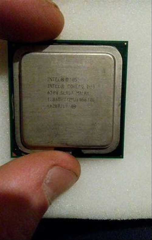 Процессор intel core 2duo e6300