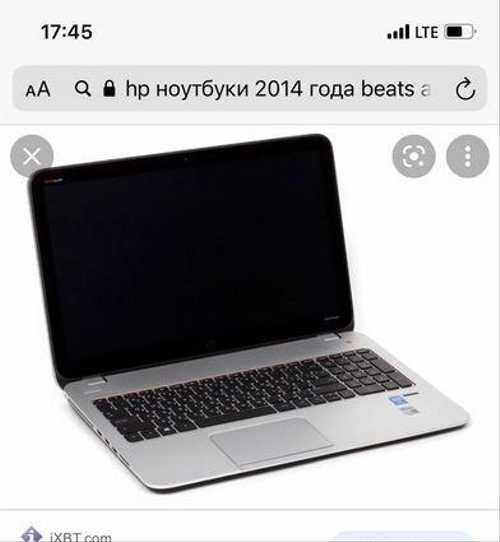 Ноутбук на запчасти HP Envy TouchSmart 15- j014sr