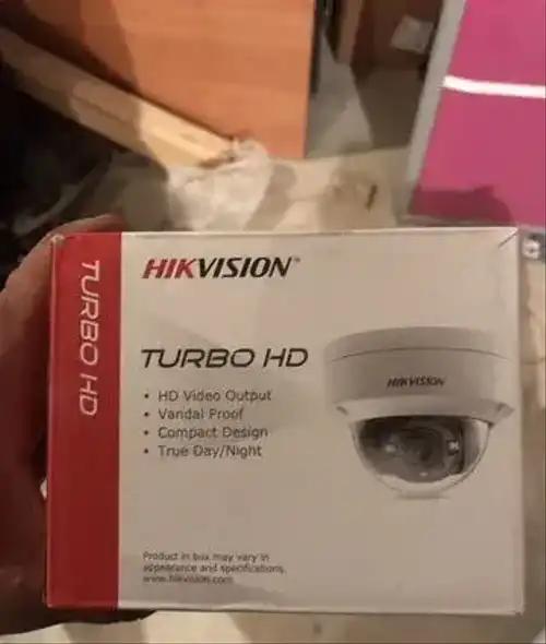 Камера видеонаблюдения купольная hikvision turbo h