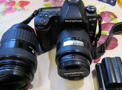 Olympus E-30 double kit