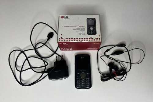 Кнопочный мобильный телефон LG KP100