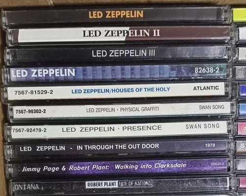 CD диски LED zeppelin(12дисков)