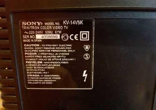 Телевизор sony KV-14V5K, моноблок