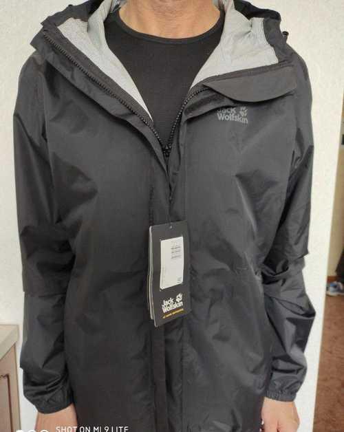 Ветровка Jack Wolfskin Cloudburst Men (black)