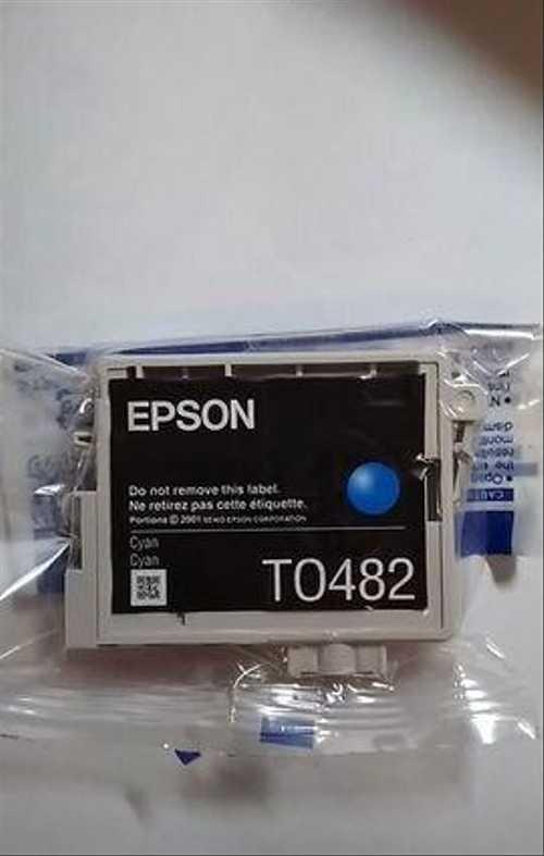 Картридж epson T0482 Cyan