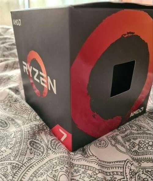 Amd ryzen 7 2700x box вместе с куллером