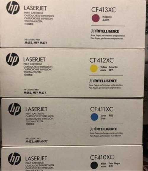 Картриджы HP Новые HP CF410,411,412,413XC