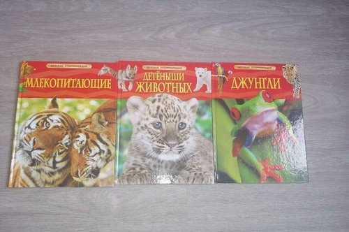 Детская энциклопедия, 3 шт., новые