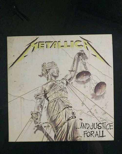 Cd Metallica ".And Justice for All" japan