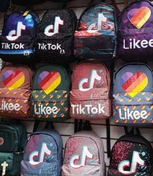 Рюкзак лайк, тик ток