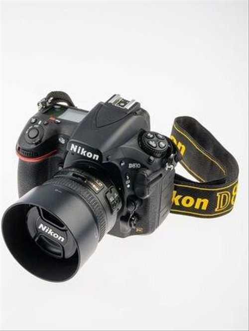 Фотоаппарат Nikon D810+Nikon Nikkor 50mm f/ 1.4 G