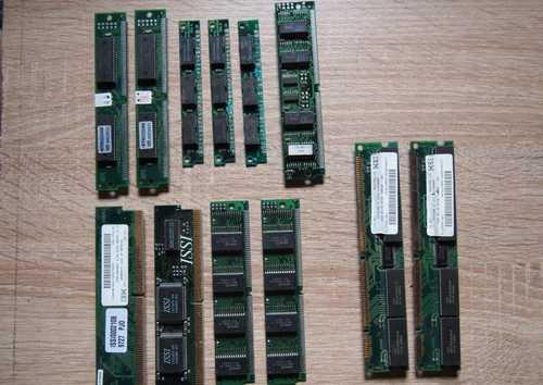 Ретро память simm 30pin, sdram 16mb IBM