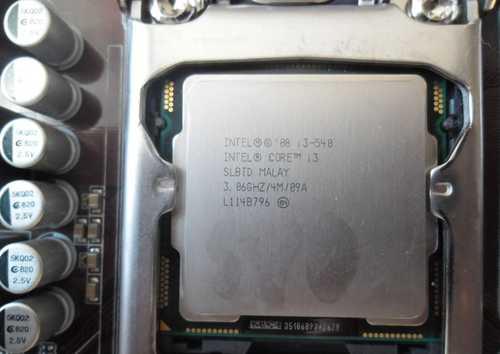 Процессор Intel(R) Core(TM) i3 CPU 540 3.07GHz