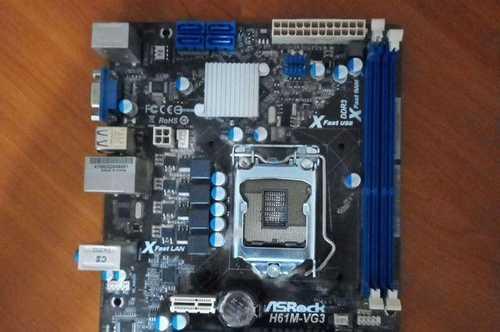 Материнская плата ASRock H61M-VG3