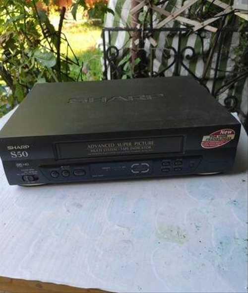 Видеомагнитофон VHS sharp S-50
