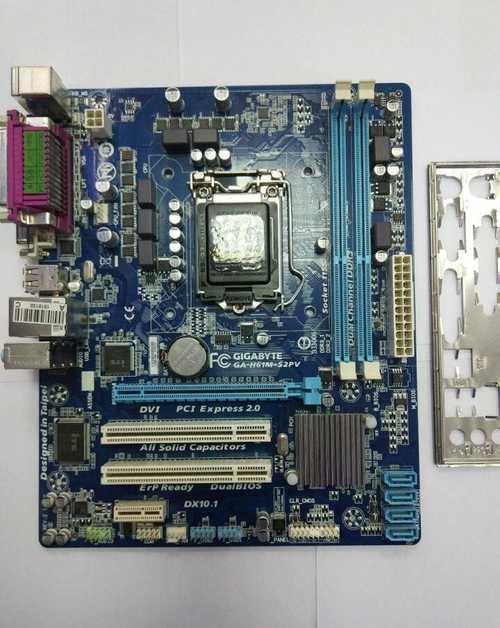 Материнская плата GA-H61M-S2PV LGA1155 сокет 1155
