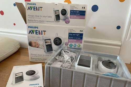 Видеоняня philips avent scd600