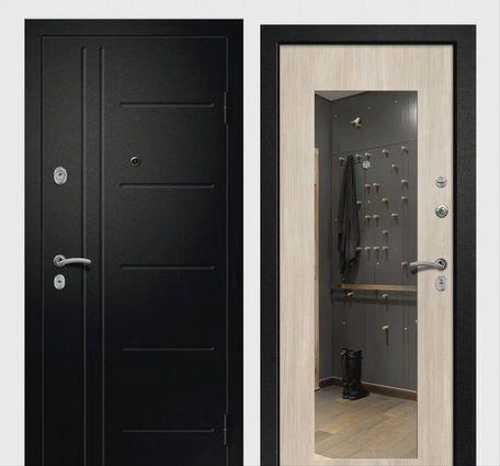 Входная дверь с зеркалом "медея-311 z" ретвизан