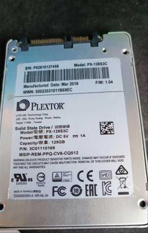 Ssd Plextor 128gb SATA