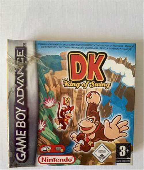Игра для nintendo GBA dk king of swing
