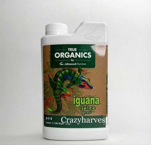 Удобрение Iguana Juice Organic Grow 1 л