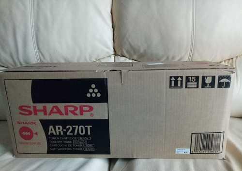 Новый Тонер-картридж Sharp AR270T