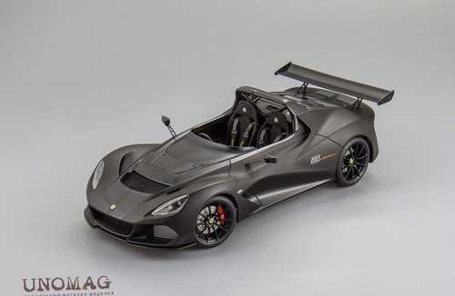 1:18 Lotus 3-eleven, matt black / gloss black