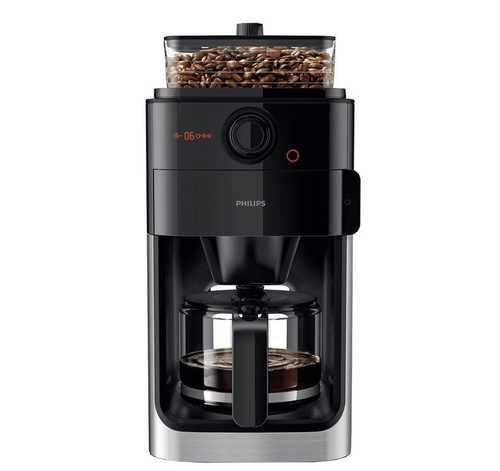 Кофемашина Philips Grind & Brew HD7767